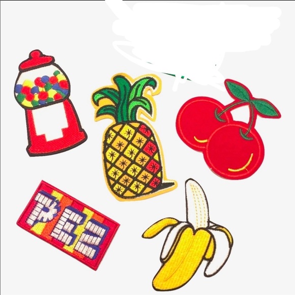 Patch Groove | Accessories | Patch Set Cute Iron On Badges Appliques ...